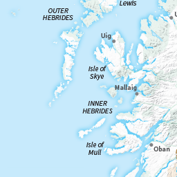 Hebridean Way Stage 1: Vatersay and Barra - Route Map