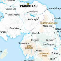 River Dee walk, Kirkcudbright - Route Map