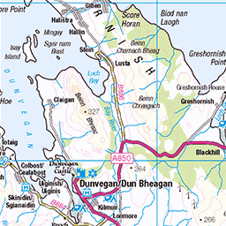 Trotternish Ridge - Route Map