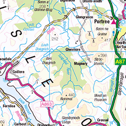 Trotternish Ridge - Route Map