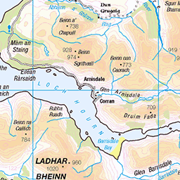 Skye Trail 5: Sligachan to Elgol - Route Map