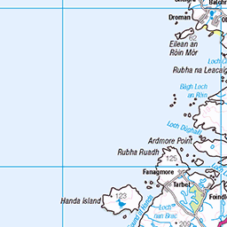 Kylestrome to Rhiconich - Route Map