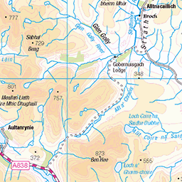 Kylestrome to Rhiconich - Route Map