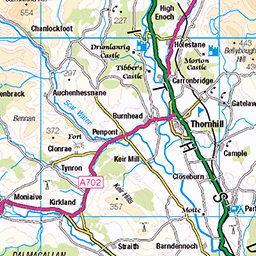 Southern Upland Way 7: Beattock to St Mary's Loch - Route Map
