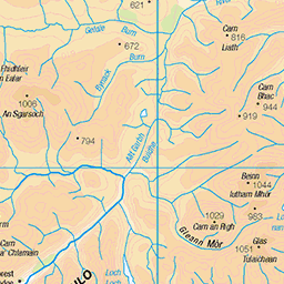 Lairig Ghru - Route Map
