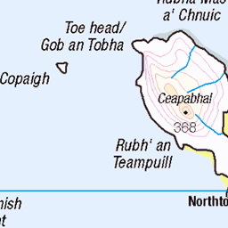 Harris Walkway 2: Tarbert to Seilebost - Route Map