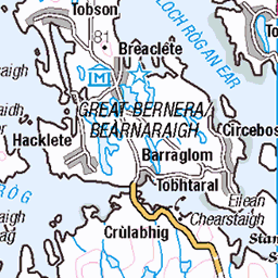 Bonnet Laird Walk: Carloway to Callanish - Route Map