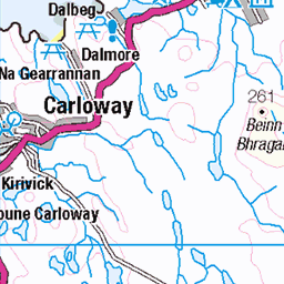 Bonnet Laird Walk: Carloway to Callanish - Route Map