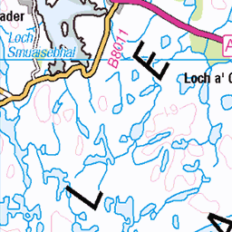 Bonnet Laird Walk: Carloway to Callanish - Route Map