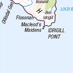 Macleod's Maidens - Route Map