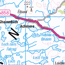 Bonnet Laird Walk: Carloway to Callanish - Route Map