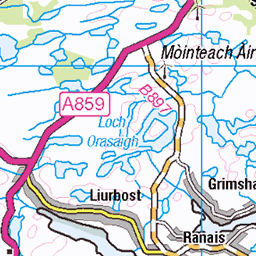 Bonnet Laird Walk: Carloway to Callanish - Route Map