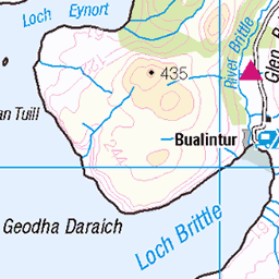 Skye Trail 6: Elgol to Torrin - Route Map
