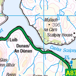 Skye Trail 7: Torrin to Broadford - Route Map