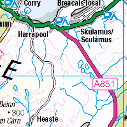 Skye Trail 7: Torrin to Broadford - Route Map