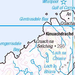 Crinan Canal: Crinan to Ardrishaig - Route Map