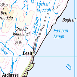 Crinan Canal: Crinan to Ardrishaig - Route Map