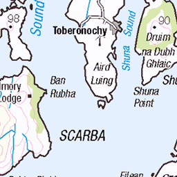 Barnhill and the Corryvreckan Whirlpool - Route Map