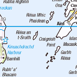 Crinan Canal: Crinan to Ardrishaig - Route Map