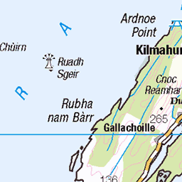 Barnhill and the Corryvreckan Whirlpool - Route Map
