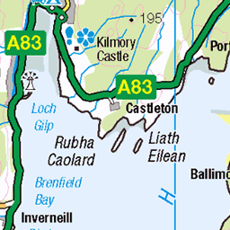 Kyles of Bute - Route Map