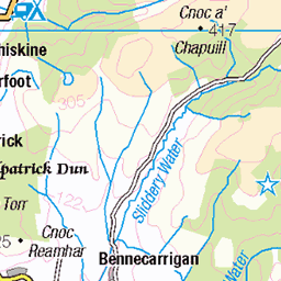 Whiting Bay to Brodick: Coastal route - Route Map