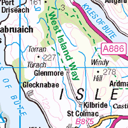 Ayrshire Coastal Path 12: Largs Marina to Skelmorlie - Route Map