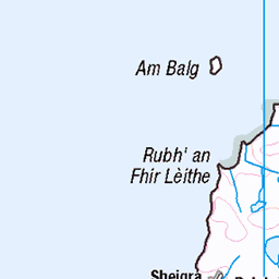 Rhiconich to Sandwood Bay - Route Map