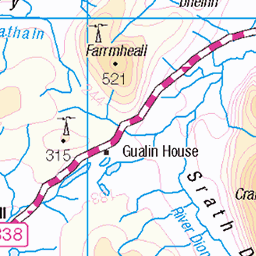 Rhiconich to Sandwood Bay - Route Map