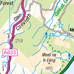 Loch Ness 360: Dores to Inverness - Route Map