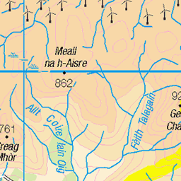 Kingussie to Laggan - Route Map