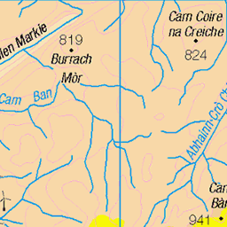 Newtonmore to Kincraig - Route Map
