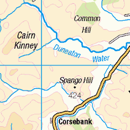 River Ayr Way 1: Glenbuck to Sorn - Route Map