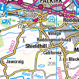 Kincardine to North Queensferry - Route Map