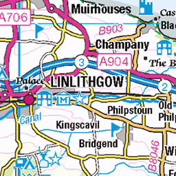 Kincardine to North Queensferry - Route Map