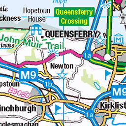 Kincardine to North Queensferry - Route Map