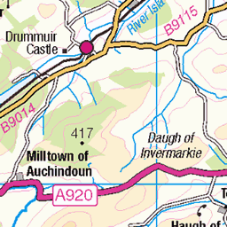 Craigellachie to Ballindalloch - Route Map