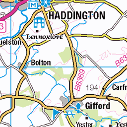 John Muir Way: Prestonpans to North Berwick - Route Map