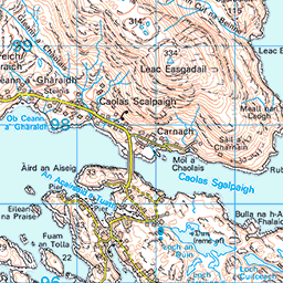 Urgha and Maraig circuit - Route Map