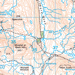 Out-and-back walk to Harris from Kinloch - Route Map