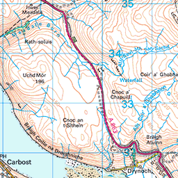 Am Basteir - Route Map