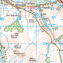 Am Basteir - Route Map