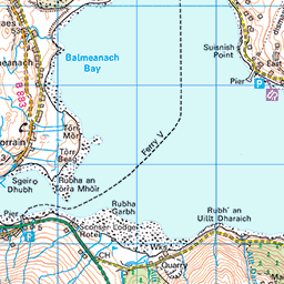 Am Basteir - Route Map