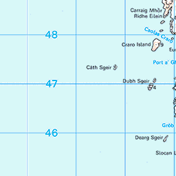 Gigha north end and the twin beaches - Route Map