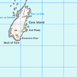 Gigha south coast circular - Route Map