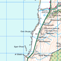 Gigha south coast circular - Route Map