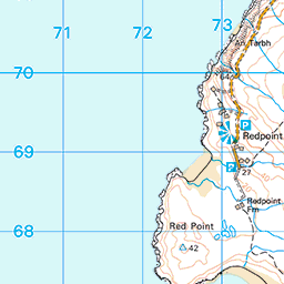 Red Point to Craig - Route Map