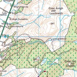 Gigha north end and the twin beaches - Route Map