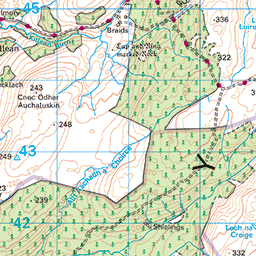 Gigha south coast circular - Route Map