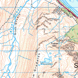 Slioch, near Kinlochewe - Route Map